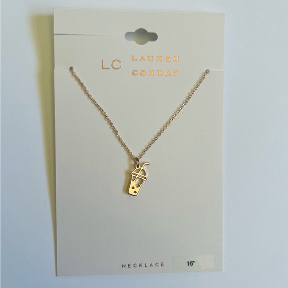 LC Lauren Conrad | Jewelry | Nwt Lc Lauren Conrad Rose Gold Iced Drink ...